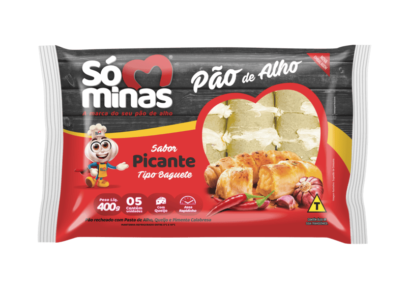 Produtos - Pão de Alho Só Minas